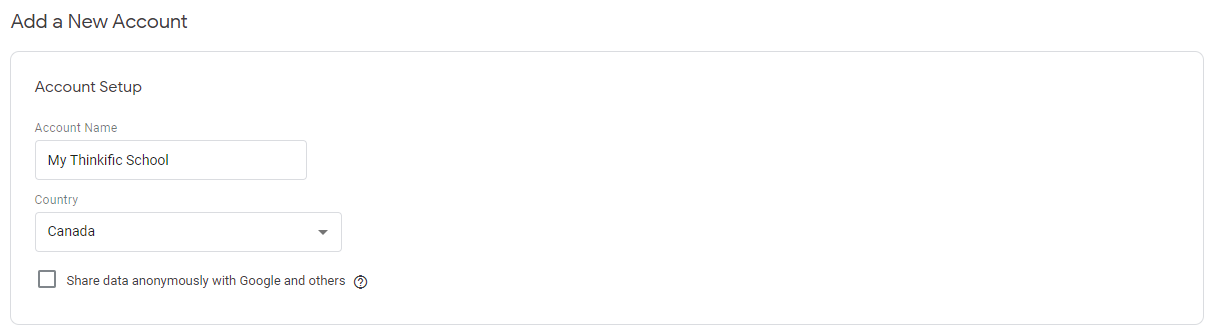 Installing Google Tag Manager – Thinkific