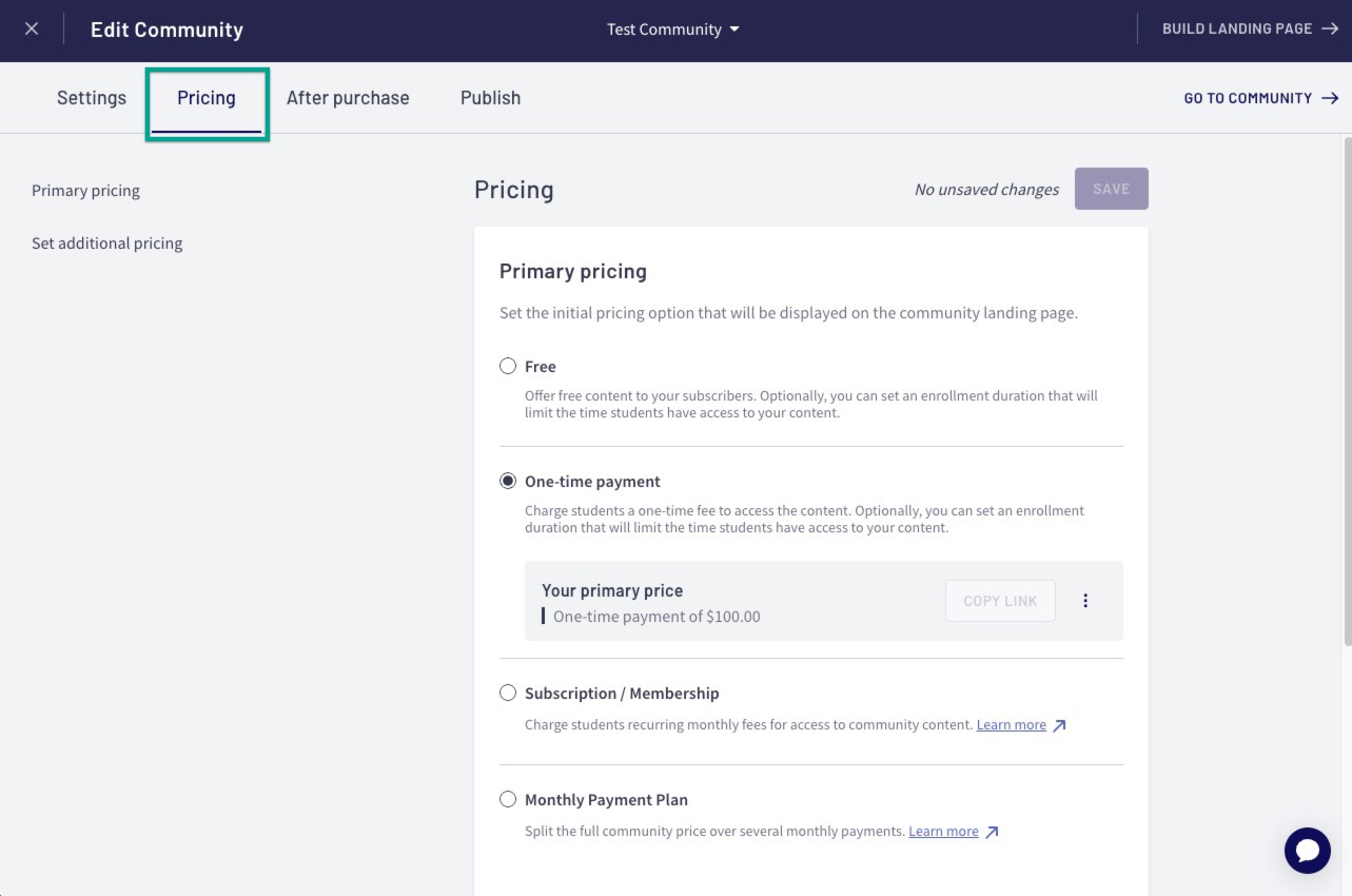 Create a Community – Thinkific
