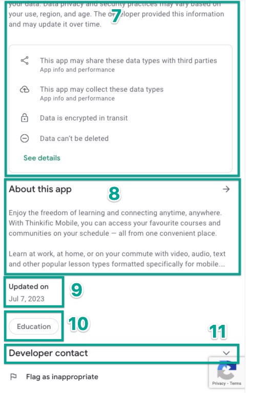 Branded Mobile: Navigate Your App Listings – Thinkific