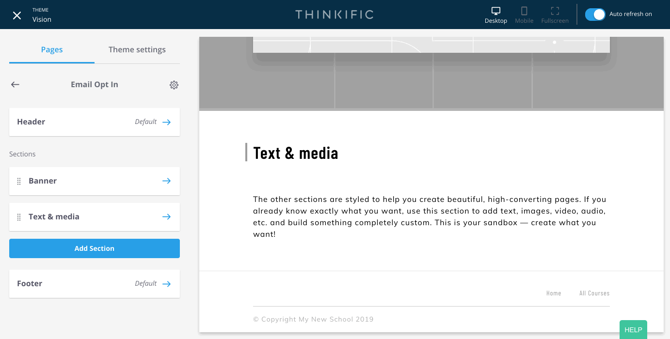 How to Embed Content on a Thinkific Landing Page – Thinkific