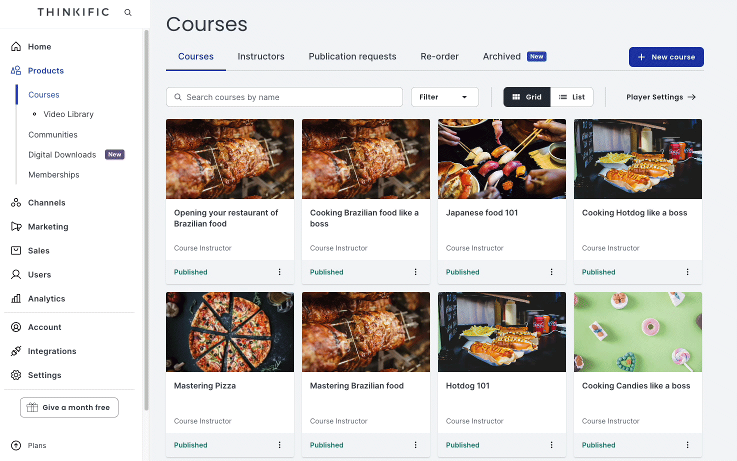 How to Delete or Archive a Course – Thinkific