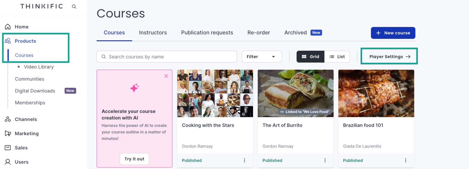 Getting Started with Thinkific – Thinkific