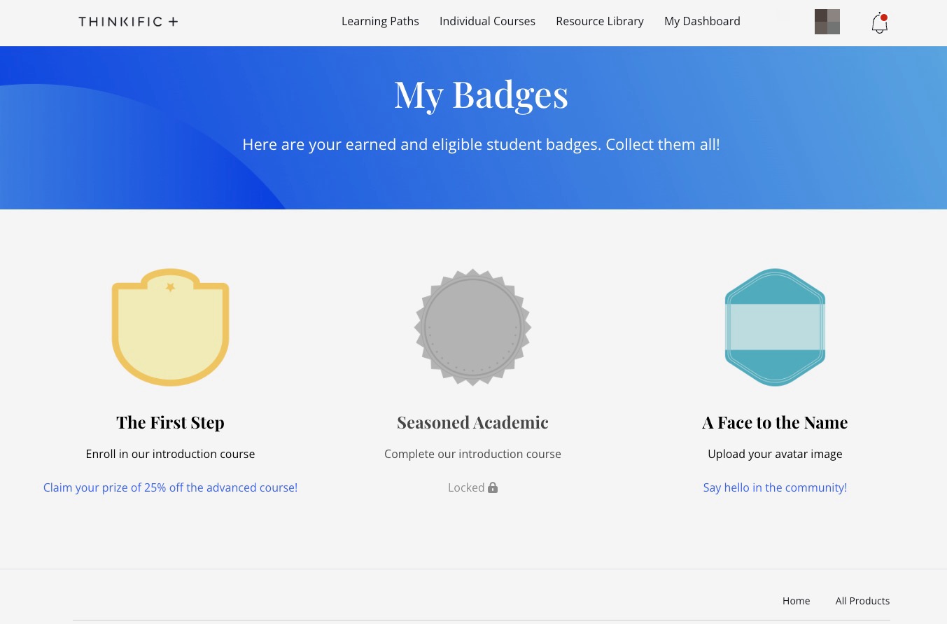 Increase Engagement with Digital Badges – Thinkific