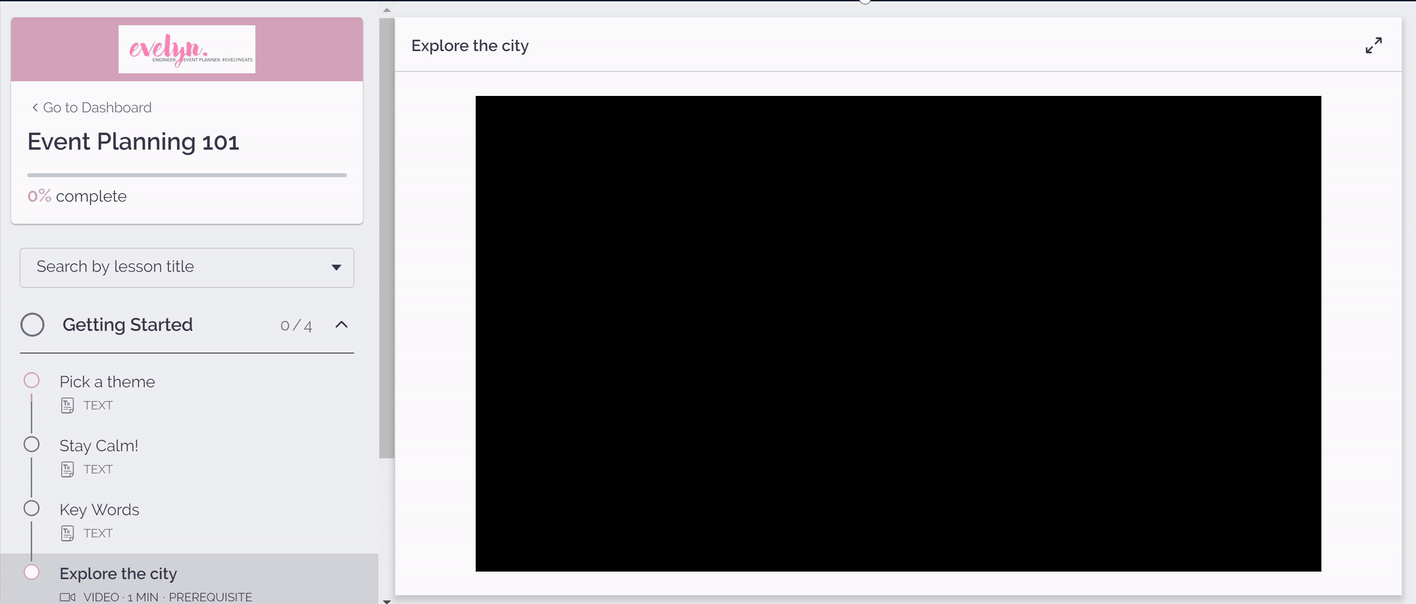 Video Completion Required - Progress Setting – Thinkific