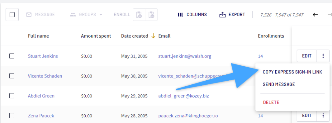Express Sign In Link – Thinkific