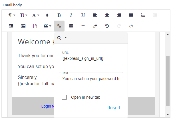 Express Sign In Link – Thinkific