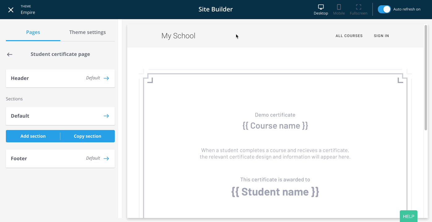 Sharing Thinkific Certificates – Thinkific