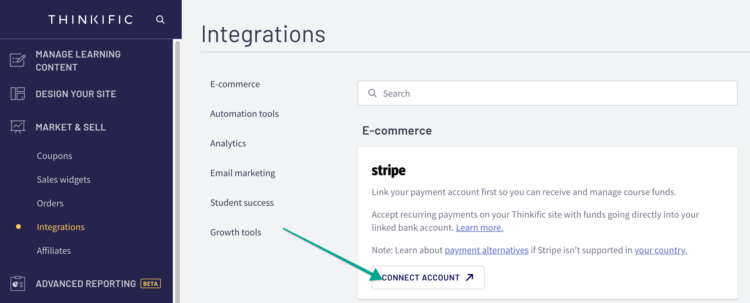 Stripe: How to Revoke Thinkific Access and Reconnect the Same Stripe Account – Thinkific