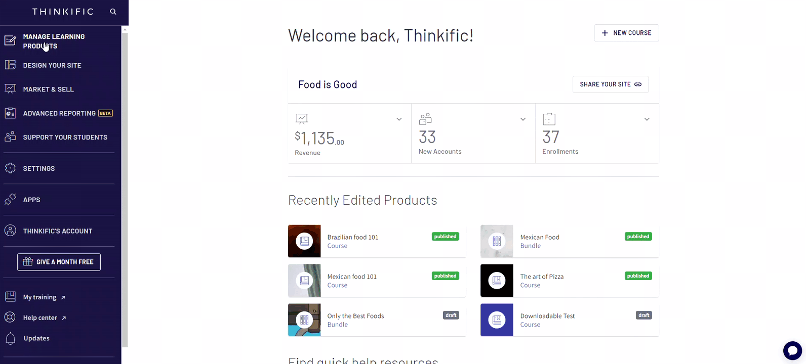 On-Lesson Discussions – Thinkific